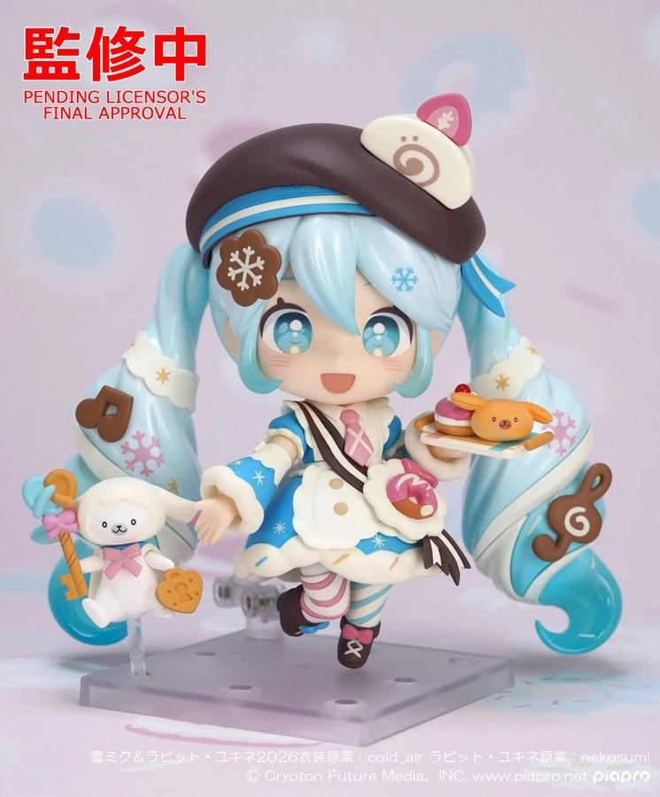 Good Smile Company unveils the final prototype of 2026's Snow Miku Nendoroid