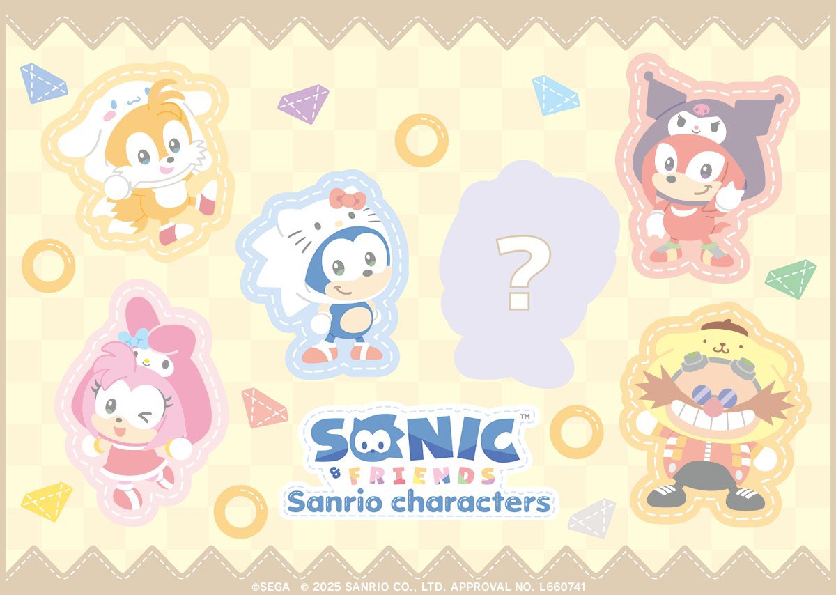 Sonic x Sanrio collab reveals Shadow's character pairing and exclusive ...
