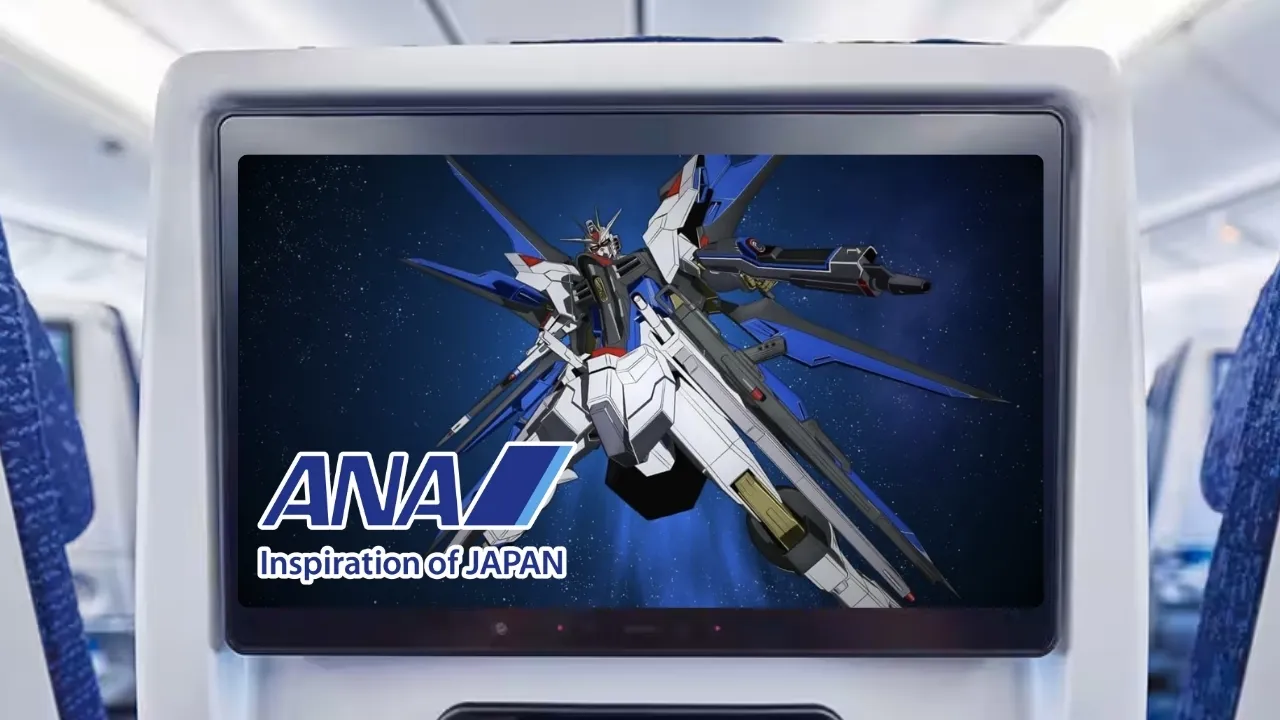 ANA follows Japan Airlines and adds Gundam to their in-flight entertainment