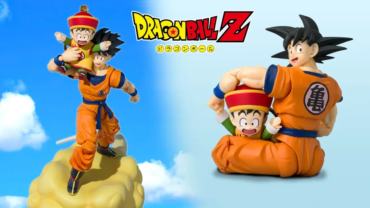 Exclusive new Dragon Ball Z "S.H.Figuarts" set features Goku, Young ...