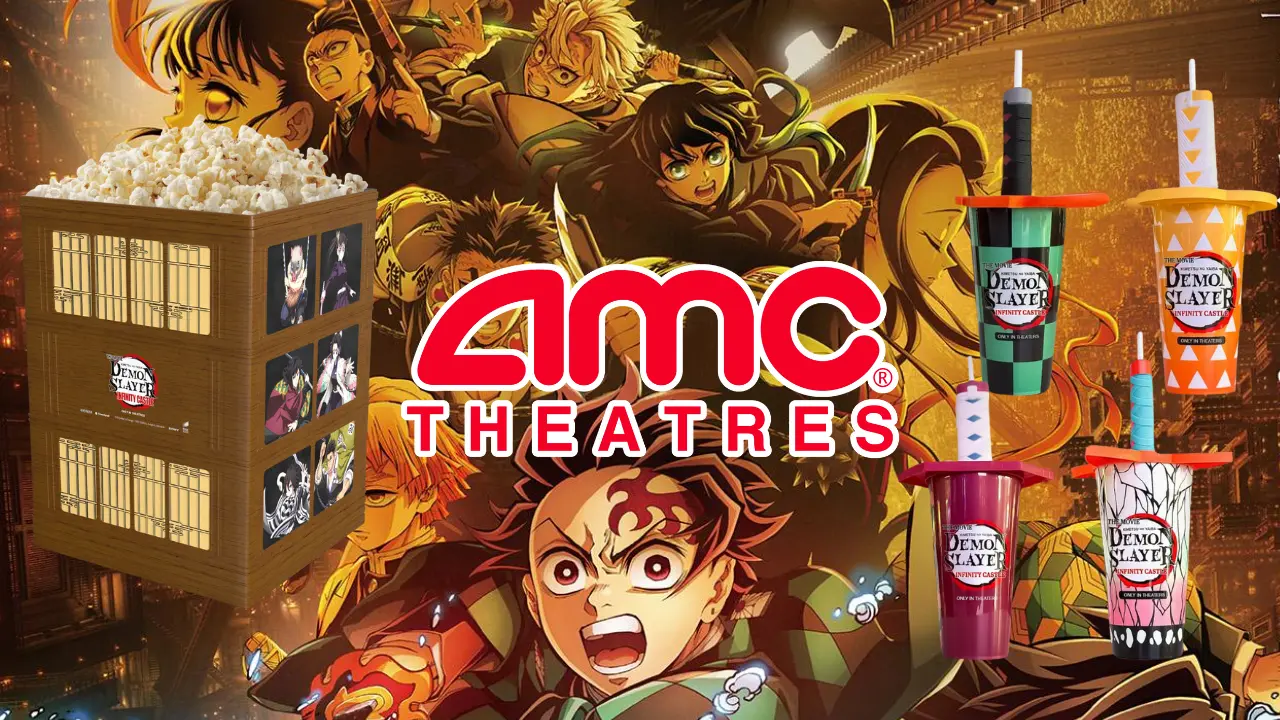 AMC Theatres reveals Demon Slayer popcorn bucket and character cups