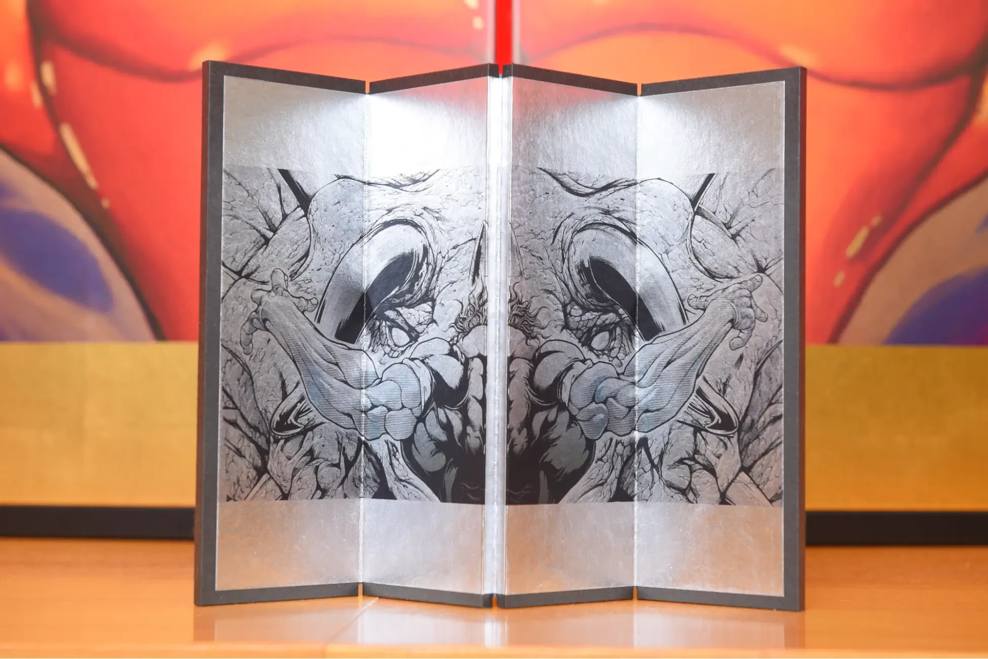 The "Demon Back" of Baki's Yujiro Hanma inspires $10,000 folding screen ...