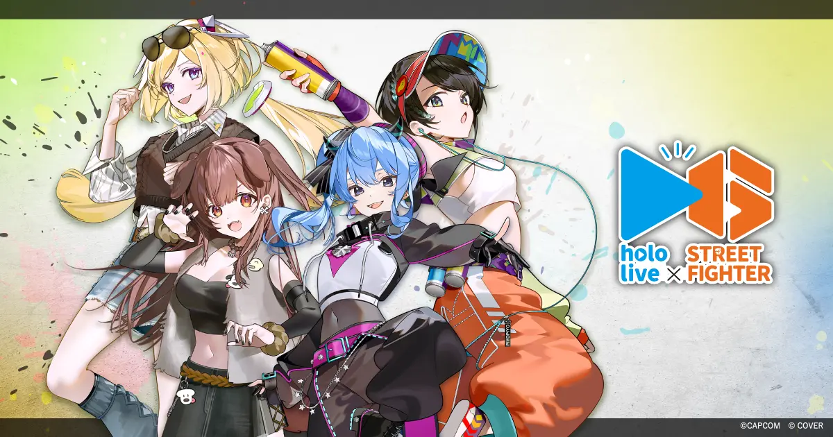 hololive x Street Fighter 6 collab continues as CAPCOM reveals second wave of exclusive goods