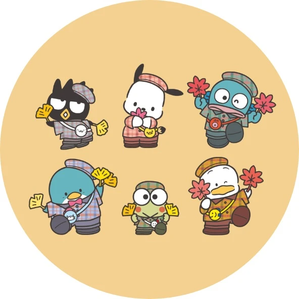Sanrio's Hapidanbui get an adorable new fall themed merch line
