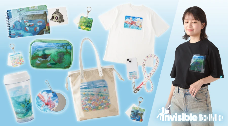 The Pokémon Center's latest merch collection is themed around invisible ...
