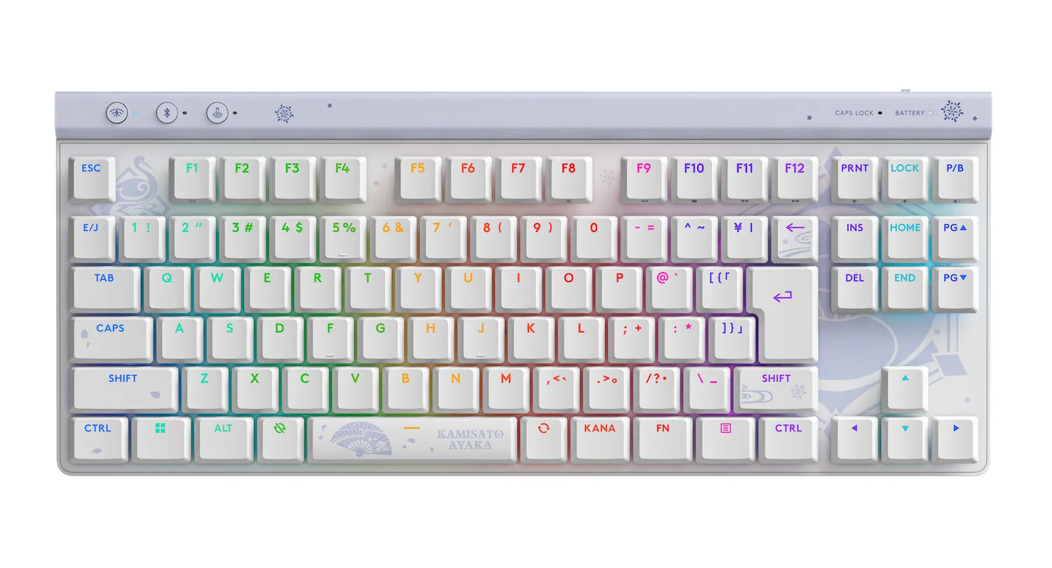 Logitech G reveals new Genshin Impact collab keyboard and headset ...