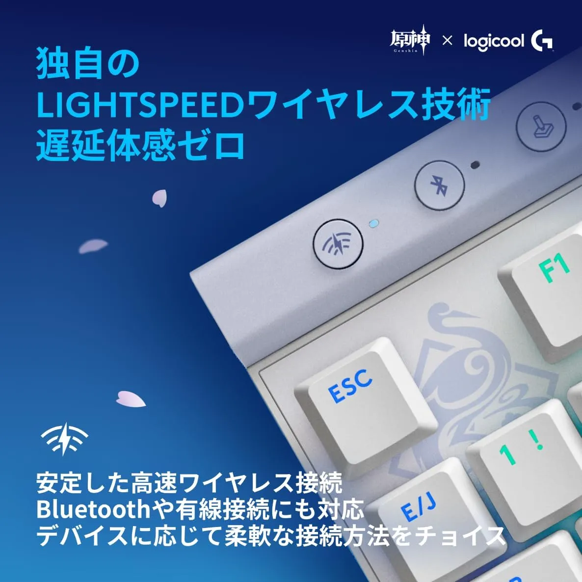 Logitech G reveals new Genshin Impact collab keyboard and headset ...