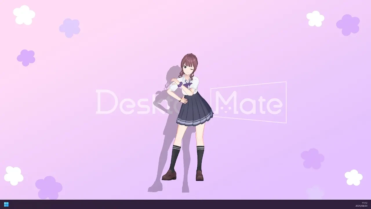 Desktop Mate's new Natsuki Karin DLC features swappable outfits
