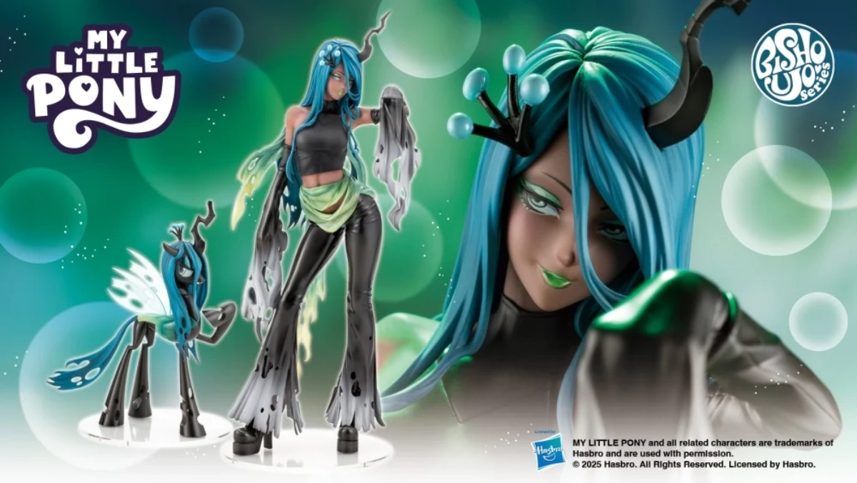 The villainous Queen Chrysalis is the next My Little Pony BISHOUJO statue