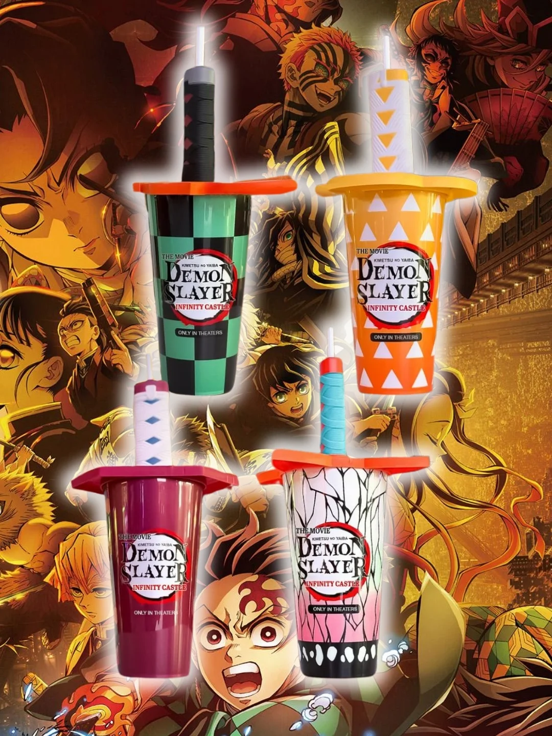 AMC Theatres reveals Demon Slayer popcorn bucket and character cups