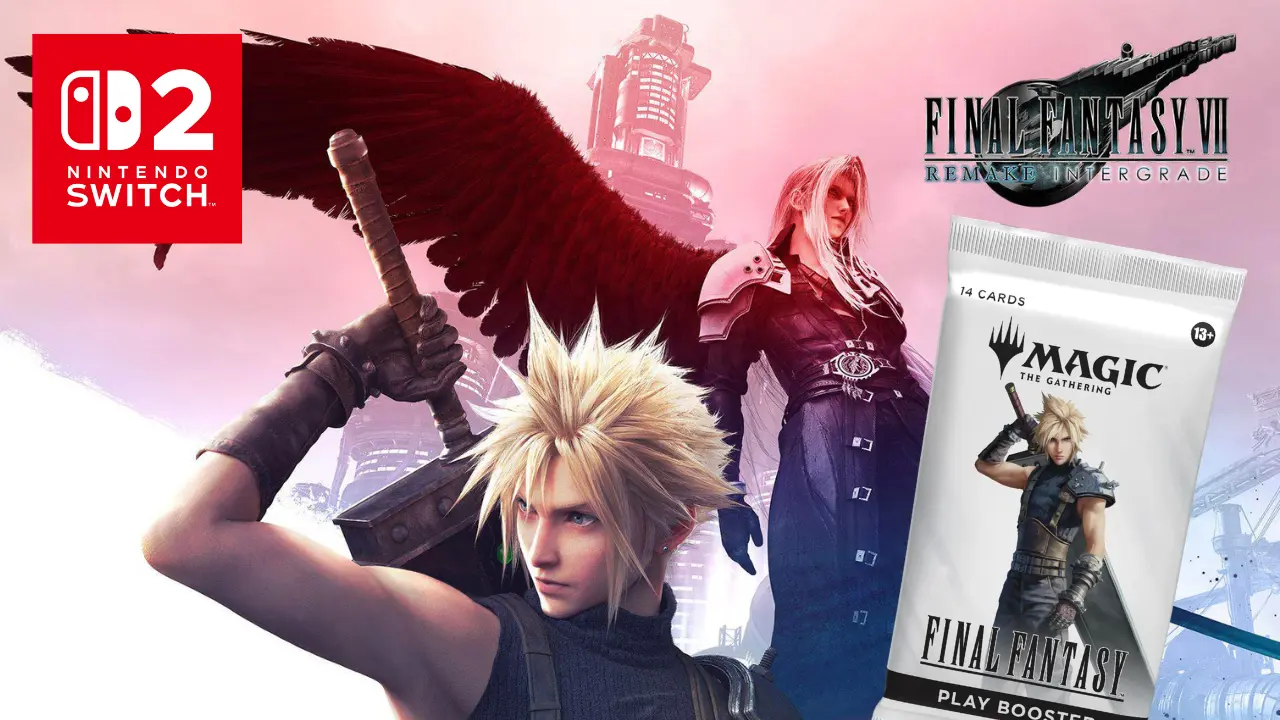 MTG FINAL FANTASY cards revealed as Switch 2 Final Fantasy VII Remake Intergrade pre-order bonus