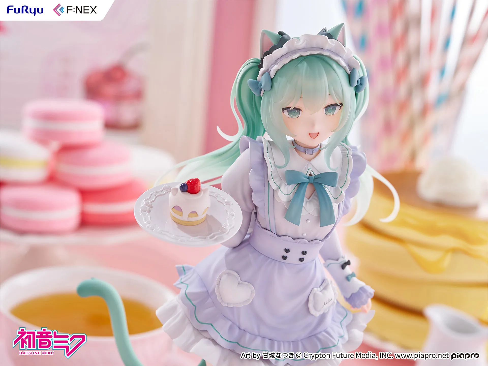 FuRyu's new Hatsune Miku figure reimagines her as a catgirl maid