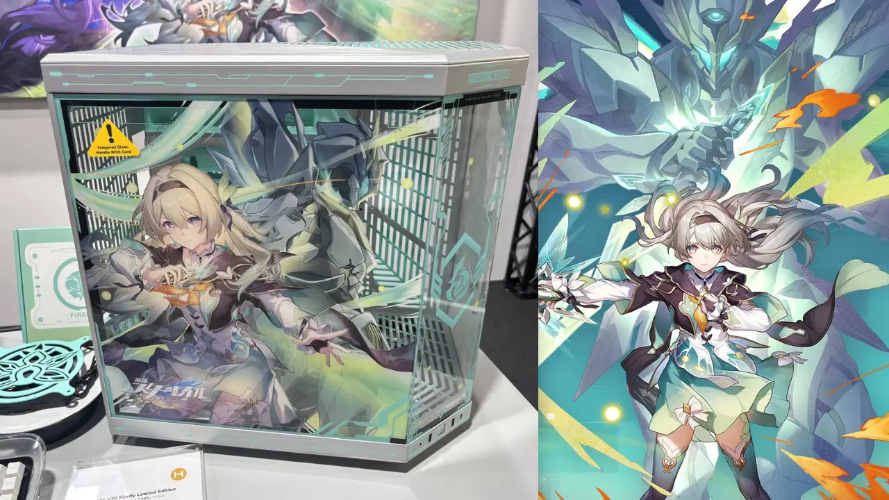 HYTE reveals new Firefly-themed Honkai: Star Rail collab PC hardware range