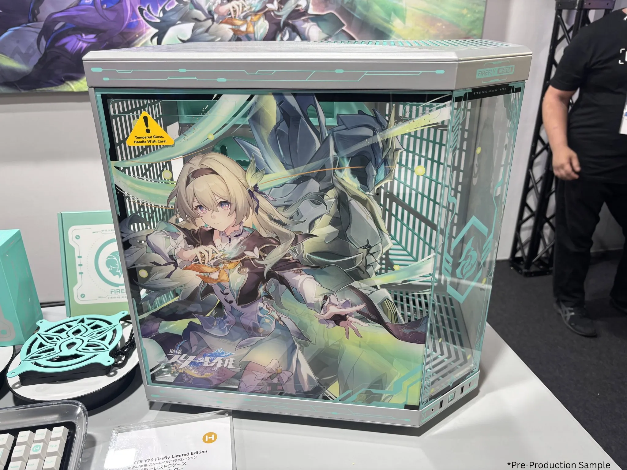 HYTE reveals new Firefly-themed Honkai: Star Rail collab PC hardware range