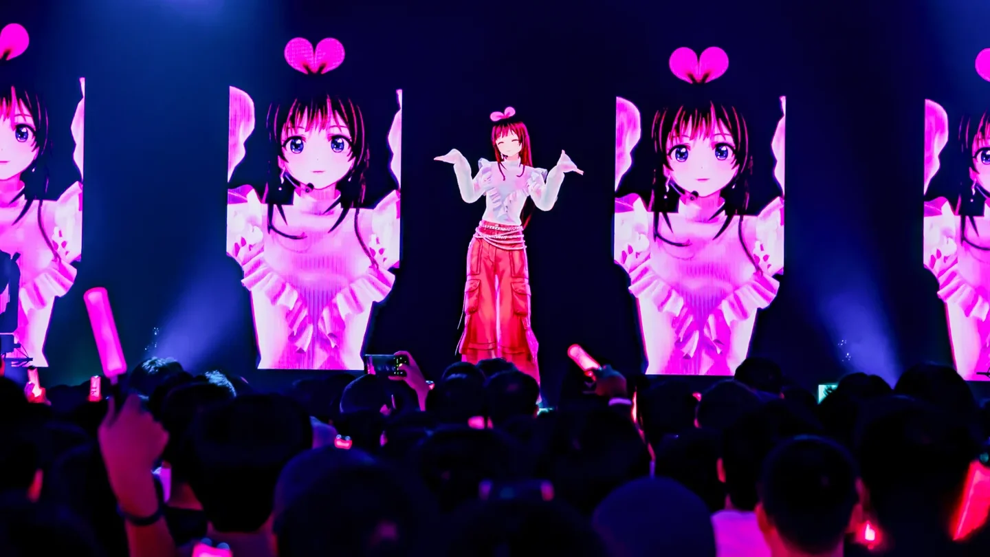 The original VTuber KizunaAI holds comeback concert after 3 year hiatus