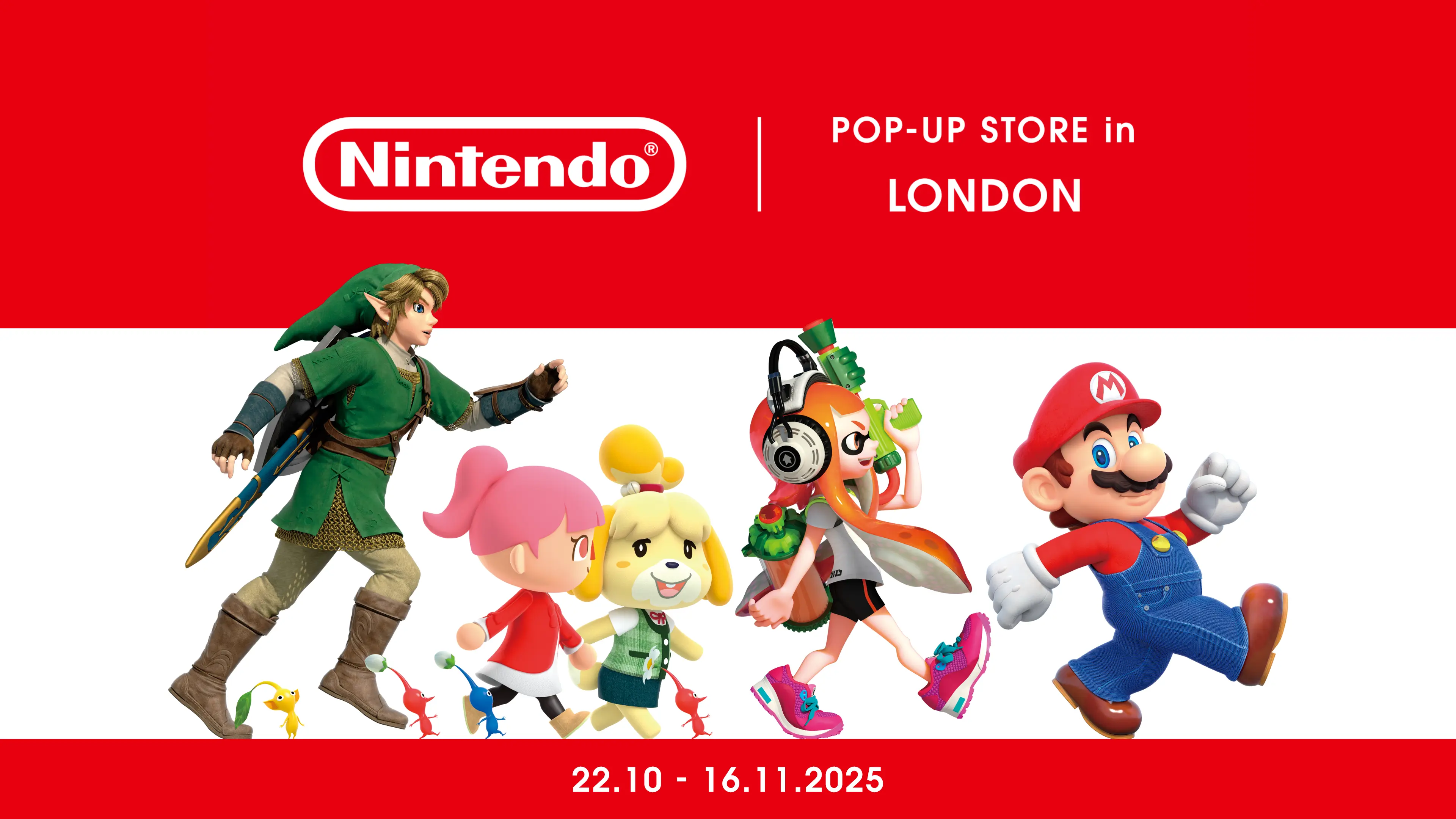 Nintendo's first ever official UK pop-up store to open in London's ...