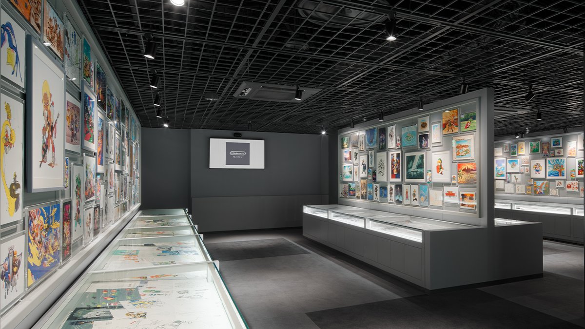 Kyoto's Nintendo Museum officially opens its new "Art Gallery" area