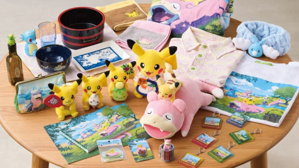 Japan's new Slowpoke themed Pokémon Center reveals exclusive merch