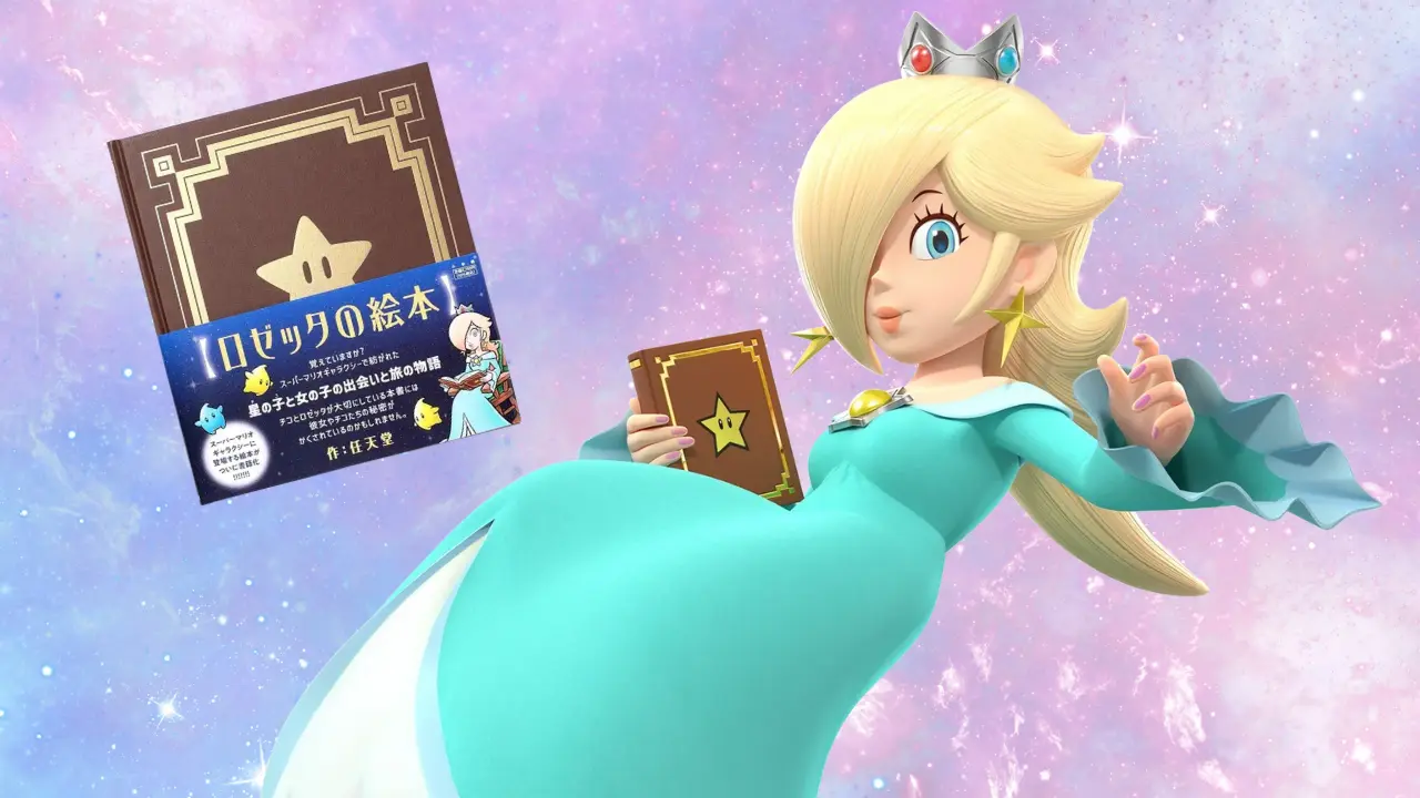 "Rosalina's Storybook" from Super Mario Galaxy is becoming a real book