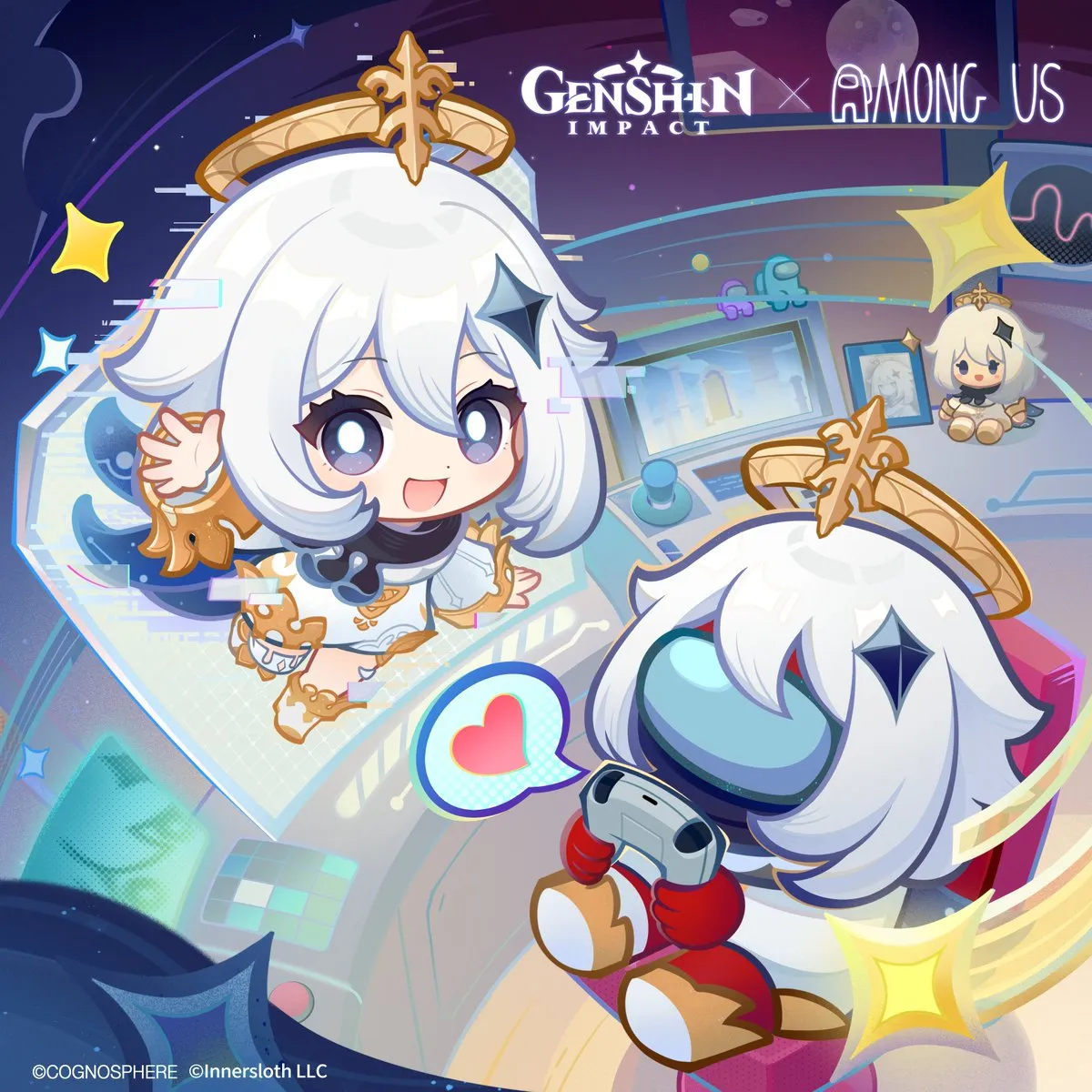 Is Paimon sus? Among Us and Genshin Impact crossover announced