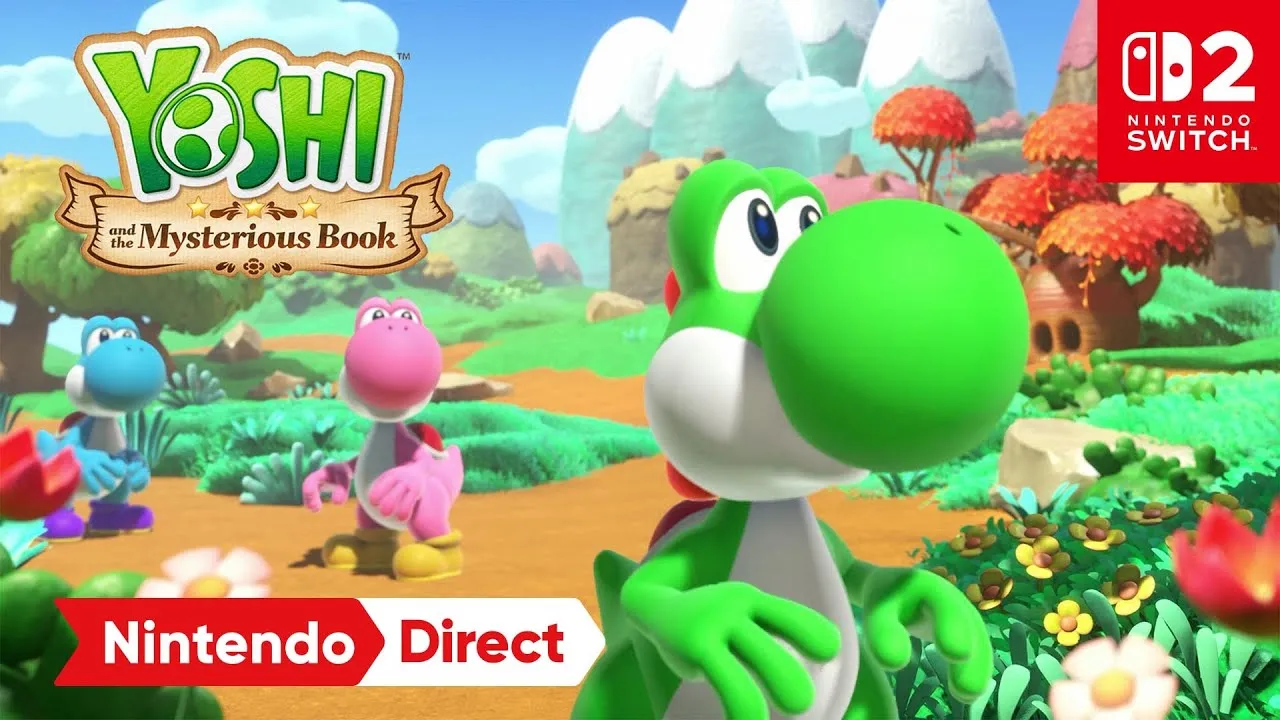 The next Yoshi game is a storybook adventure for the Nintendo Switch 2