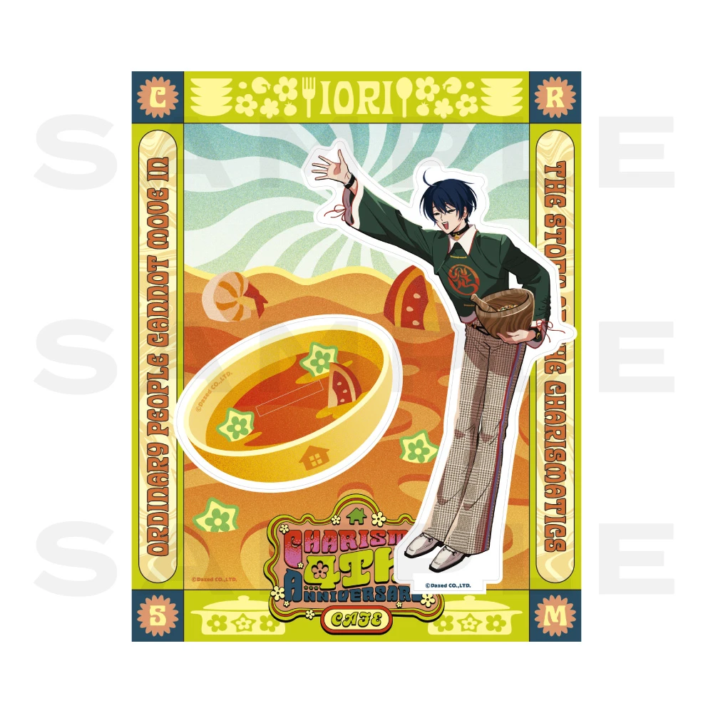 Charisma 4th anniversary cafe opens in Tokyo this November