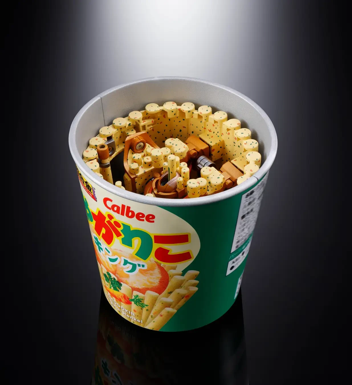 Bandai turns Calbee's Jagarico into a transforming robot figure to ...