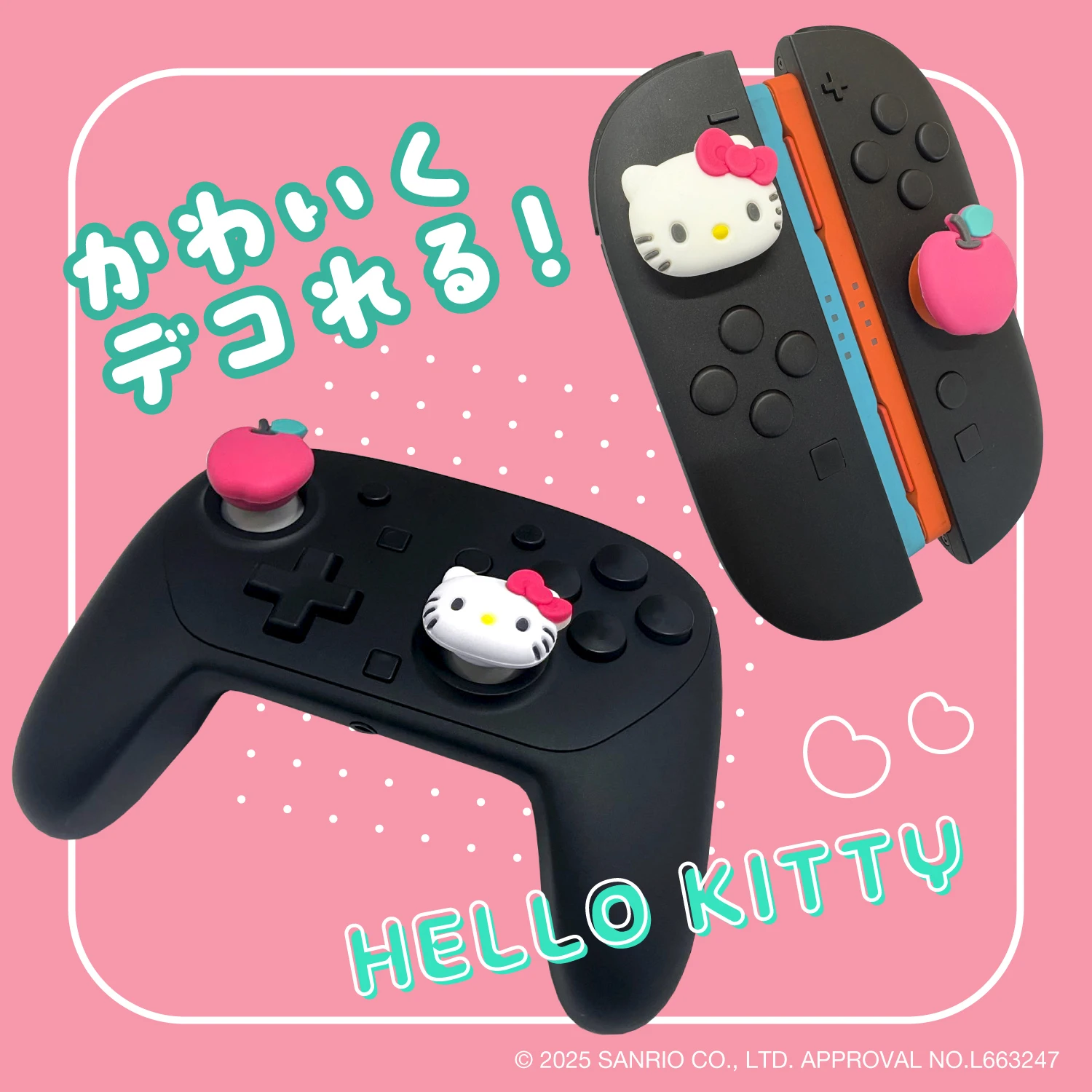 Sanrio launches adorable new range of official gaming analog stick covers