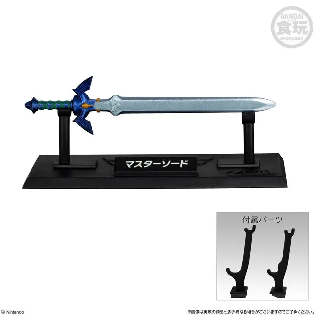 Orders open for new Legend of Zelda miniature weapon collection from Bandai