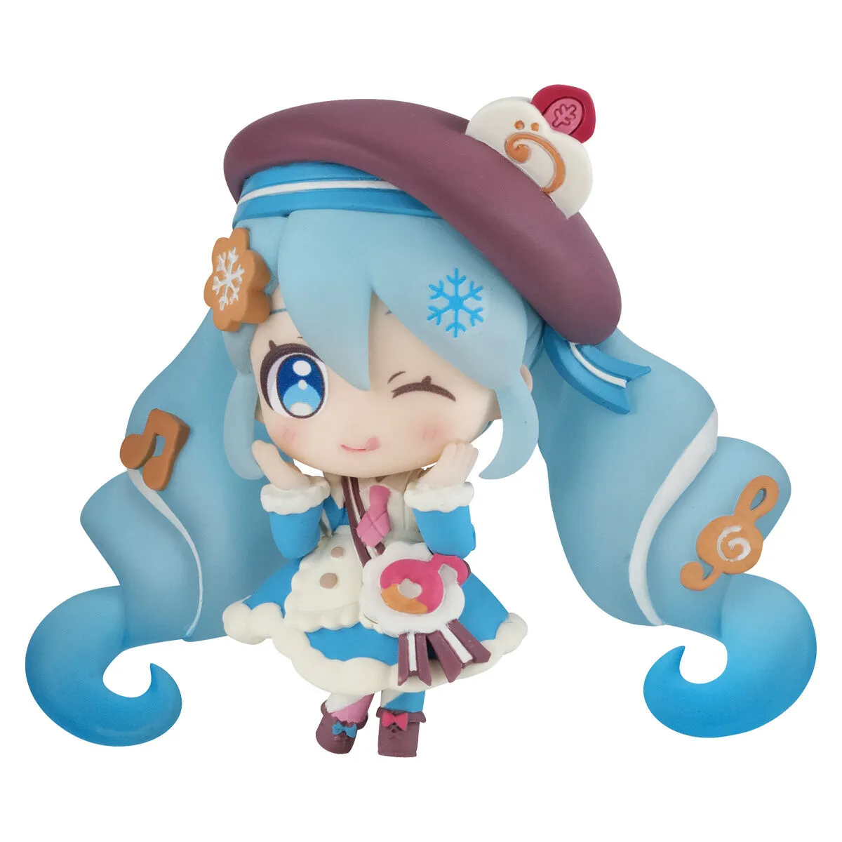 Bandai reveals new SNOW MIKU 2026 figure collection featuring all 6 Piapro Characters
