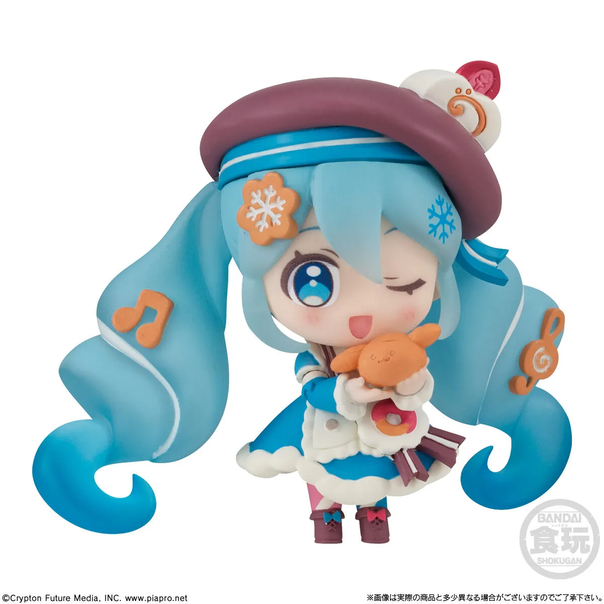 Bandai reveals new SNOW MIKU 2026 figure collection featuring all 6 Piapro Characters