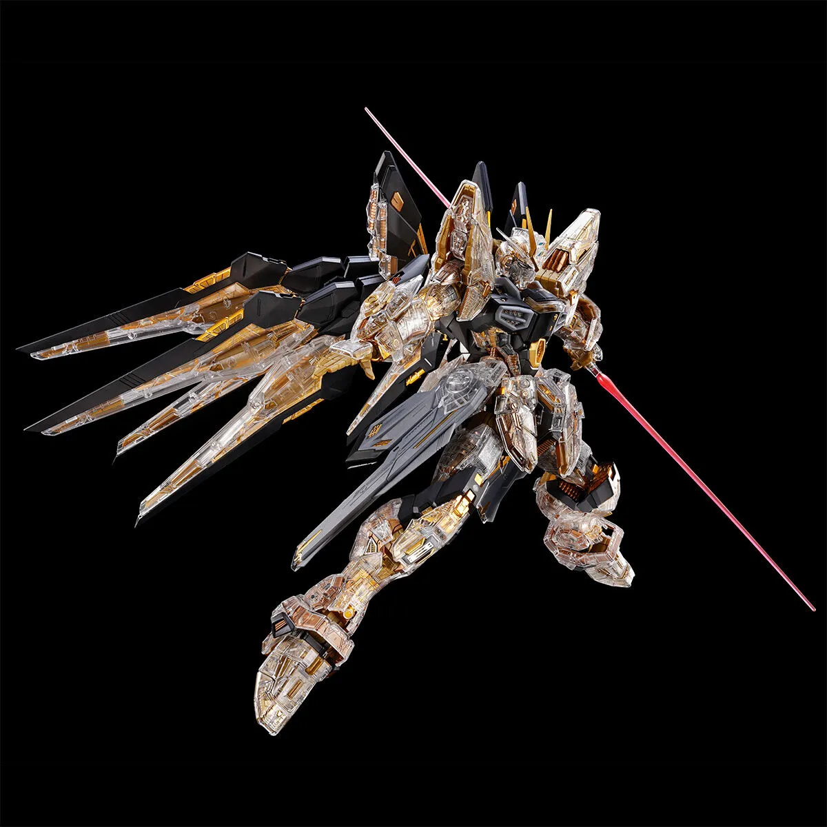 Orders open for new see-through model kit of Gundam SEED's Strike ...