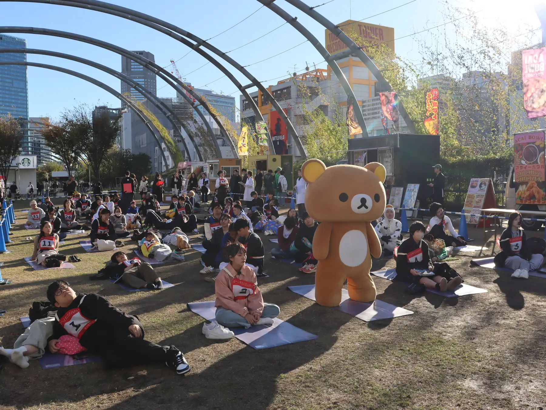 Professional relaxer Rilakkuma ejected from Tokyo's "Space Out ...