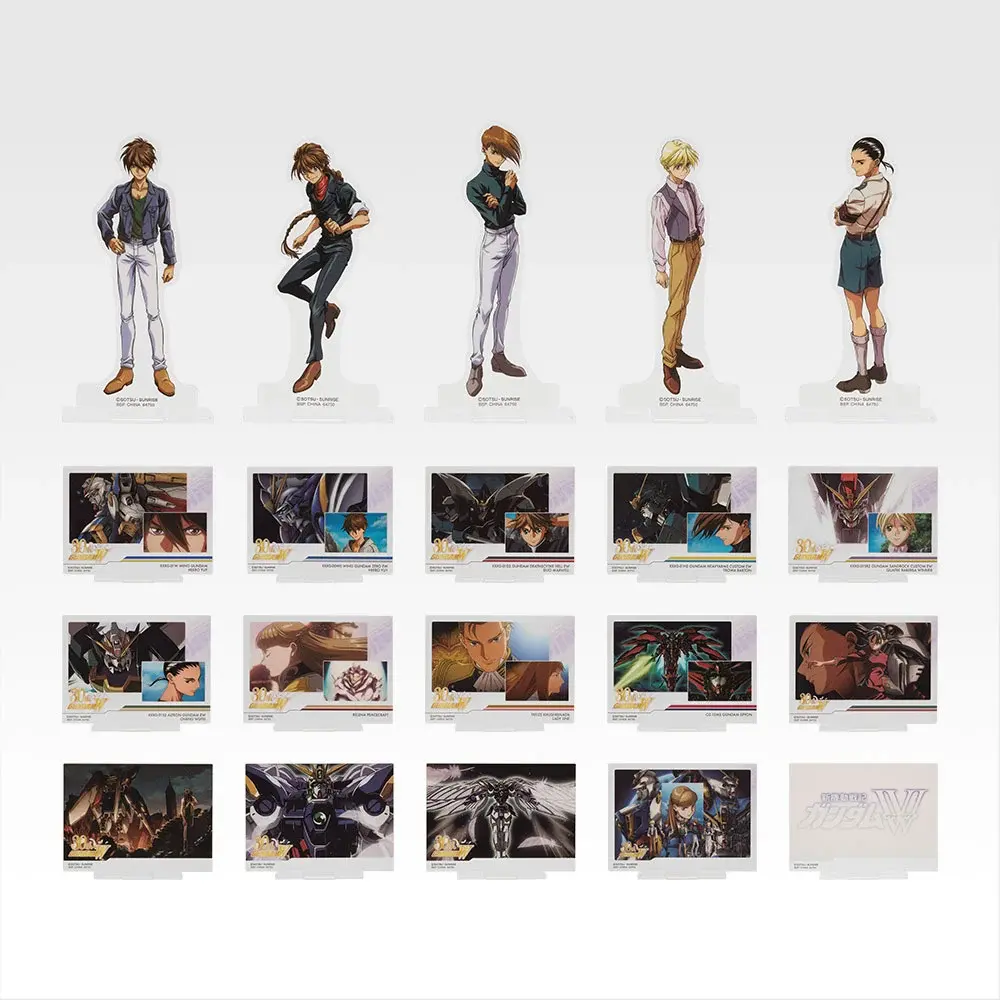 Bandai reveals full lineup for new Gundam Wing 30th Anniversary prize ...