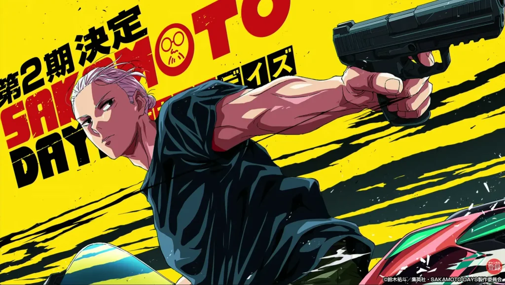 Sakamoto Days anime confirmed for second season at Jump Festa '26