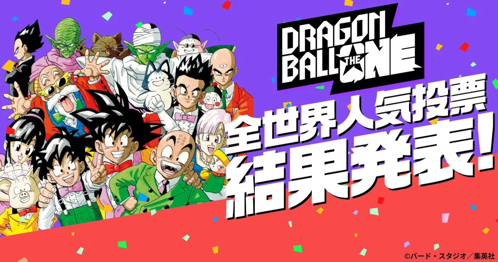 First-Ever Official Dragon Ball Fan Poll Announces Winner