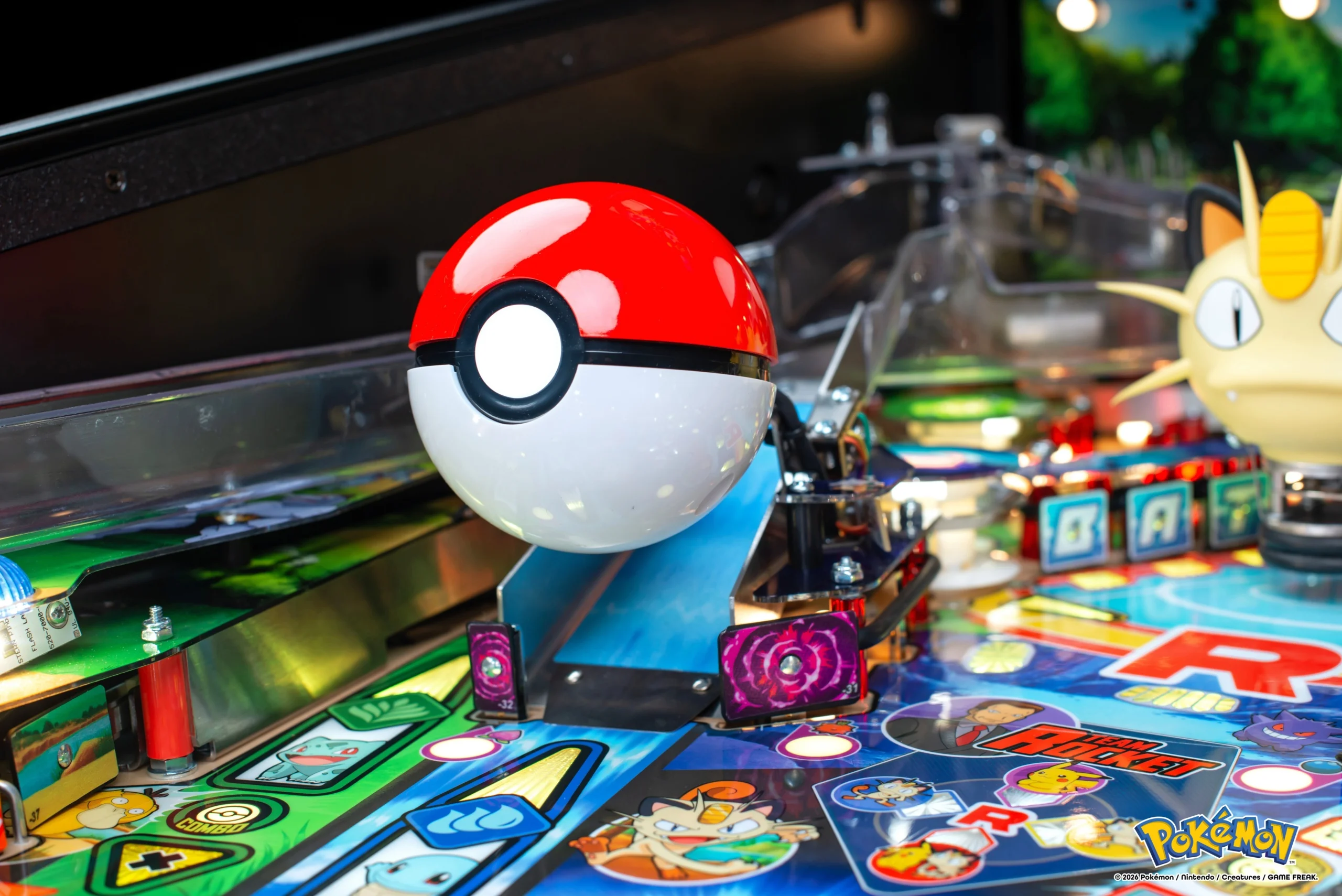 Official Pokémon Pinball Machines Revealed by Stern