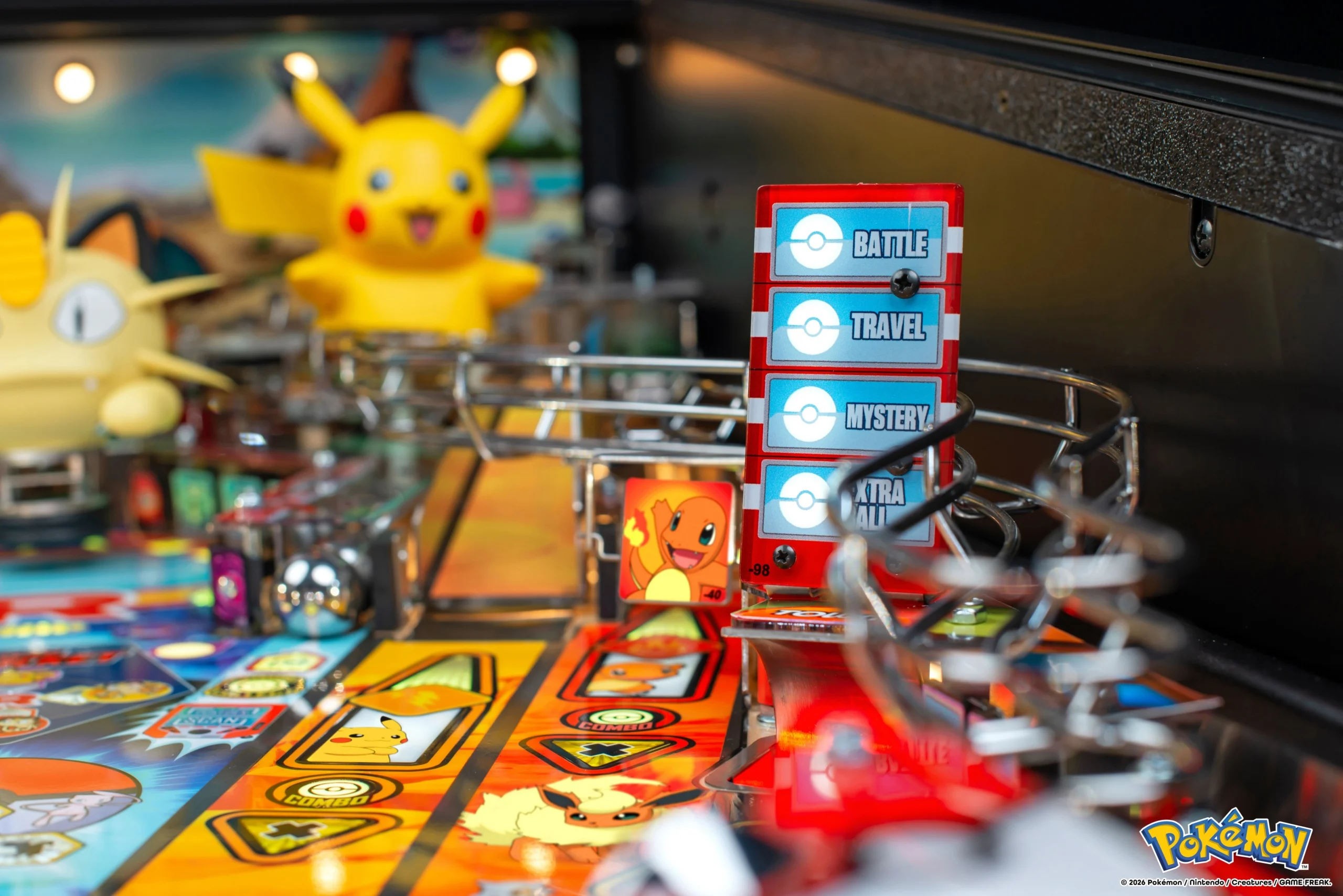 Official Pokémon Pinball Machines Revealed by Stern