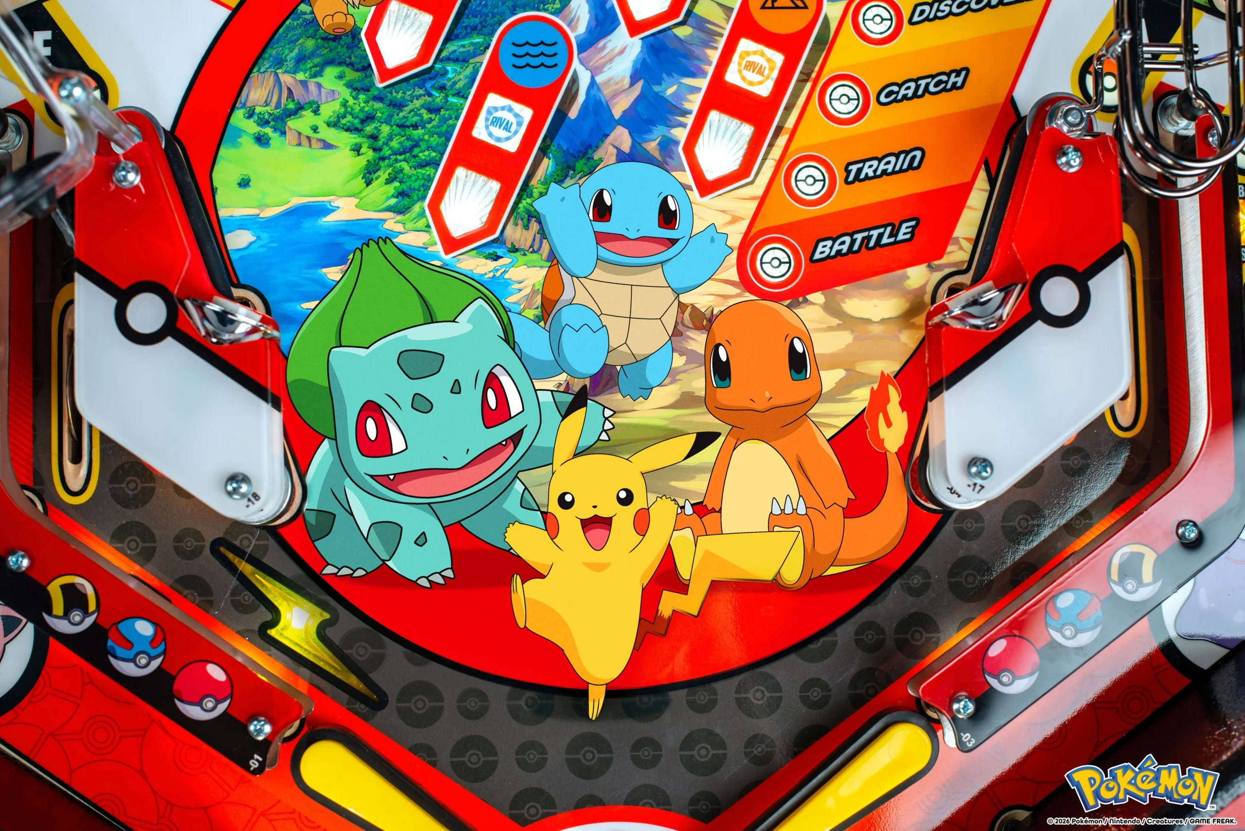 Official Pokémon Pinball Machines Revealed by Stern