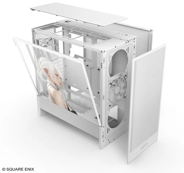 Square Enix and NZXT to Release NieR PC Case Featuring 2B and Kainé