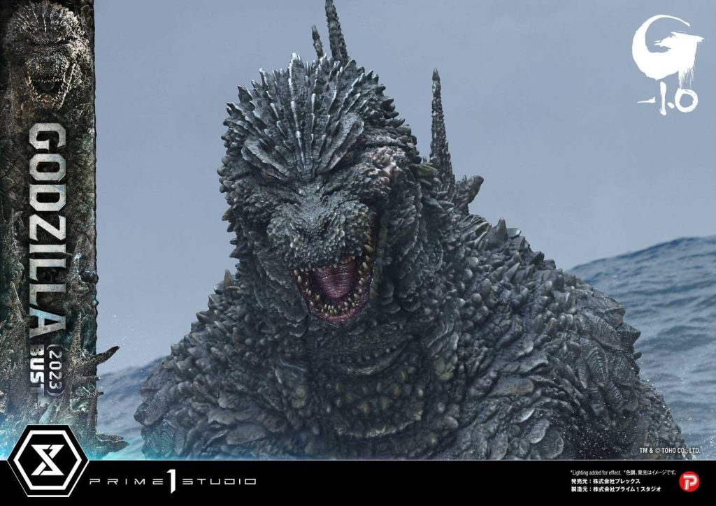 Prime 1 Studio Reveals Massive Godzilla Minus One Life-Size Bust