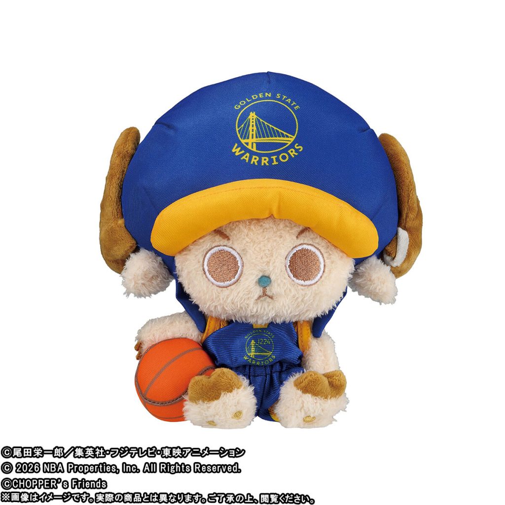 Exclusive ONE PIECE x NBA Chopper Plushies Set for May Release