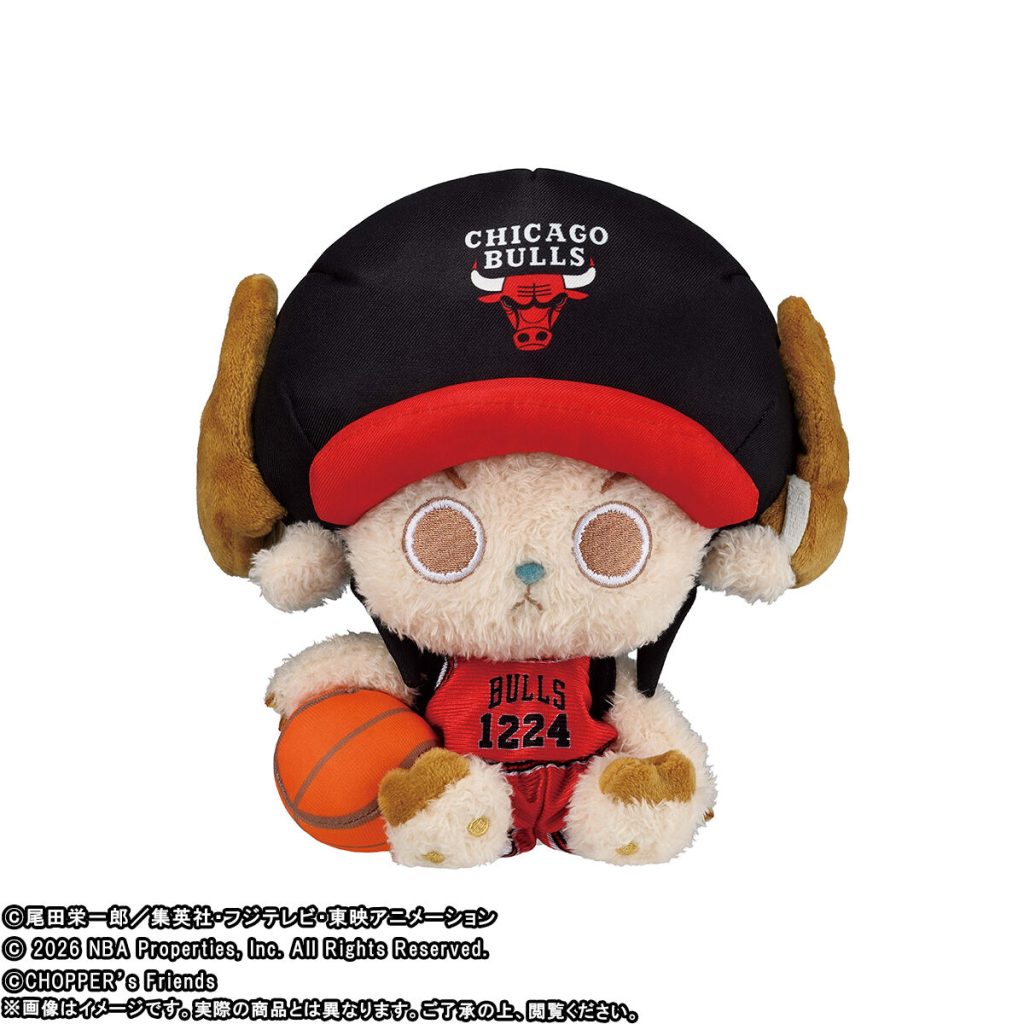 Exclusive ONE PIECE x NBA Chopper Plushies Set for May Release