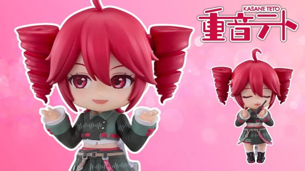 Pre-Orders Open for New Kasane Teto VOICEPEAK Nendoroid