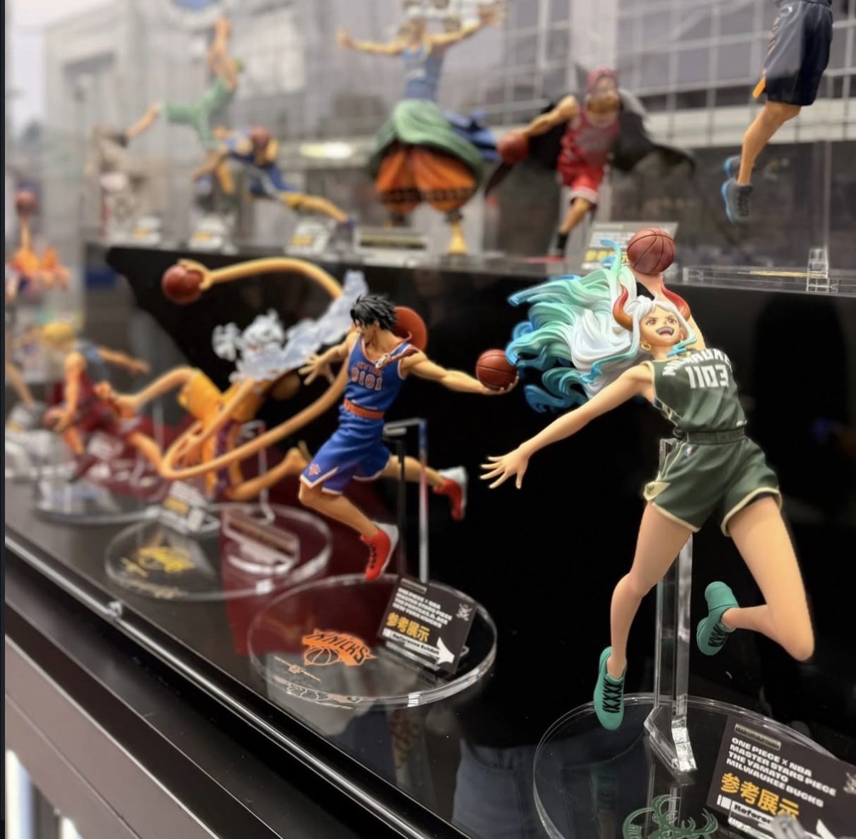 10 New ONE PIECE x NBA MASTER STARS PIECE Figures Revealed at NBA House ...