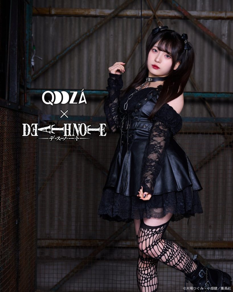 New DEATH NOTE Fashion Collection Channels Misa's Gothic Aesthetic