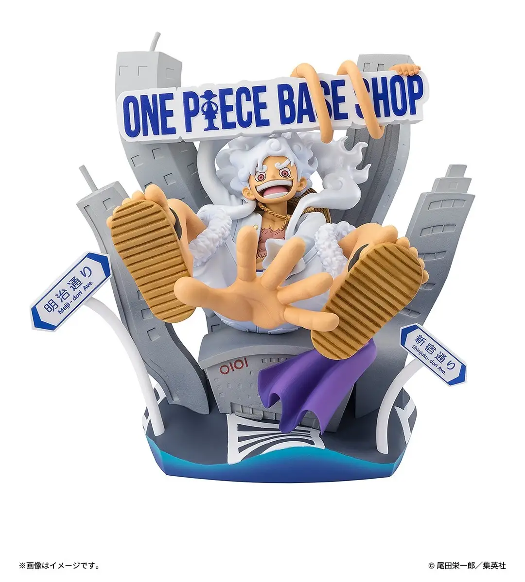 Exclusive New Gear 5 Luffy Figuarts ZERO Revealed for ONE PIECE BASE SHOP