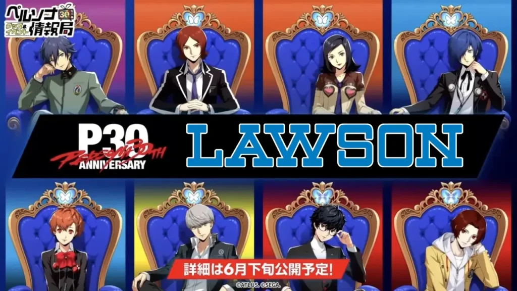 Atlus Reveals Persona 30th Anniversary Collaboration With Lawson