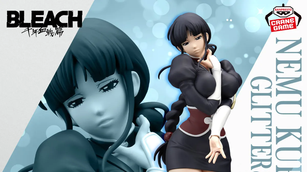 BLEACH's Nemu Kurotsuchi Joins Banpresto's GLITTER&GLAMOURS Line