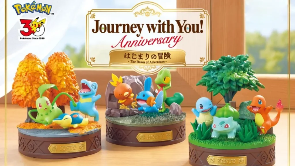 Pokémon Reveals Three New 30th Anniversary Figure Collections Featuring ...